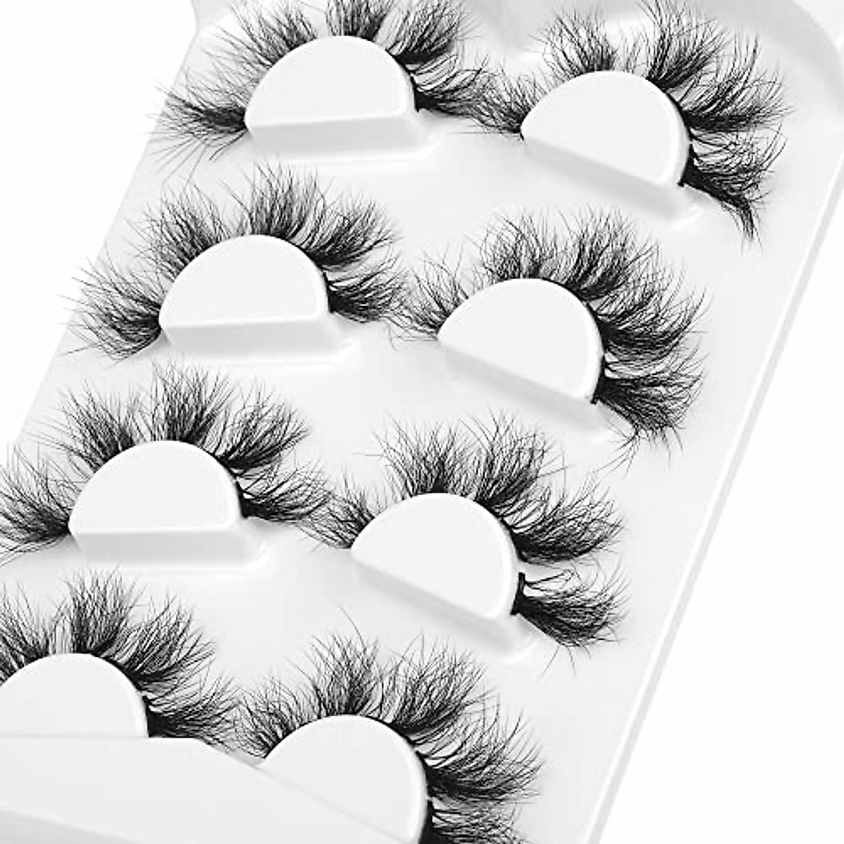 Mink Cluster Lashes Fluffy Long Individual Eyelashe 8D Volume 14-20mm Lashes Pack Dramactic Eyelash Extension Kit Wispy Natural False Eyelashes by HeyAlice