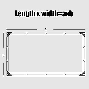 XYXH Sunblock Shade with Grommets 3x3ft, Sun Mesh Shade for Plants, Shade Cloth for Greenhouse, Outdoor Shading Net, Breathable Mesh Sun Protection - for Garden Patio Lawn