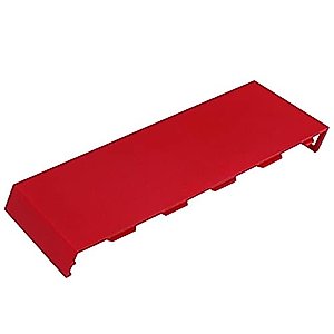 Davitu Electronics Video Games Replacement Parts & Accessories - HDD Bay Cover HDD Hard Disc Drive Cover Case for Play Station 4 PS4 Faceplate CUH-1100/1200 M5TD - (Color: Red)