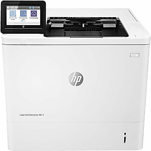 HP Laserjet Enterprise M611 M611dn Desktop Laser Printer - Monochrome, 15" x 17" x 18.3"