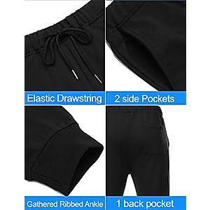 COOFANDY Men's Hoodie Tracksuit 2 Piece Casual Sweatsuit Sets Slim Fit Jogging Athletic Suits