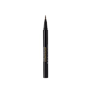 Arches & Halos Fine Bristle Tip Pen - Creamy, Buildable Formula for Shaping and Defining Eyebrows - Waterproof, Long Lasting, 24 Hour Color - Precise Bristled Applicator Tip - Natural Brown - 0.02 oz