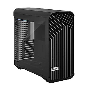Fractal Design Torrent Black E-ATX Tempered Glass Window High-Airflow Mid Tower Computer Case