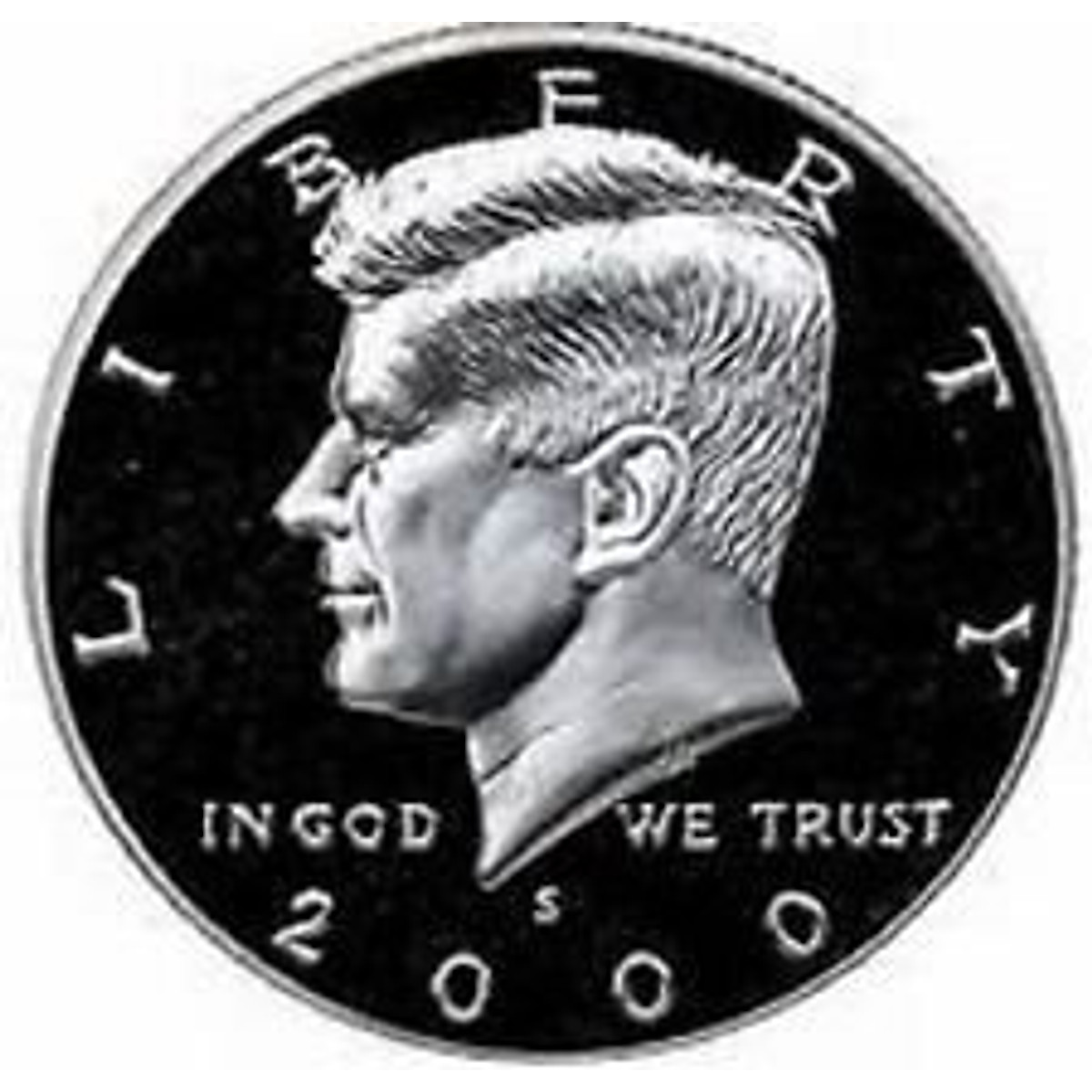 2000 S Gem Proof Kennedy Half Dollar US Coin Half Dollar Uncirculated US Mint