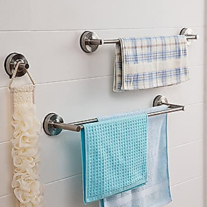 Shower Suction Cup Hooks SUS304 Stainless Steel Shower Hooks for loofah Heavy Duty Shower Wall Hook Suction Cup Hooks for Shower Towel Hooks for Towel Bathrobe Loofah Glass Door Wall 2 Pack