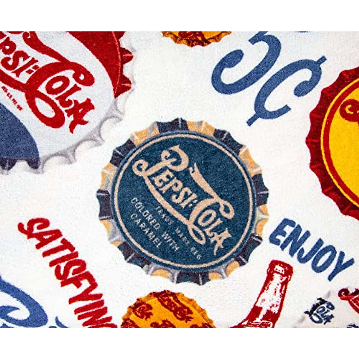 PepsiCo Pepsi-Cola Microplush Warm Throw Blanket