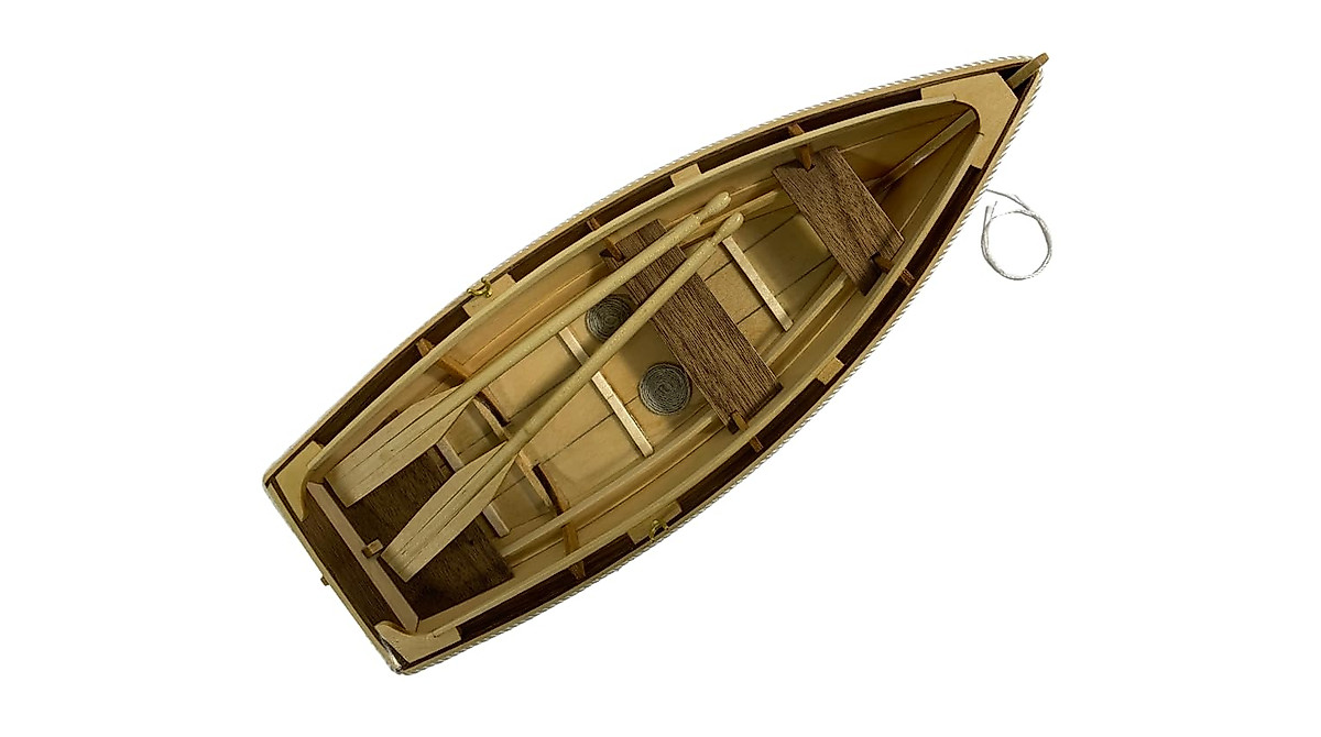 Midwest Dinghy Wooden Ship Model Building Kit for Adults DIY Woodcraft ...