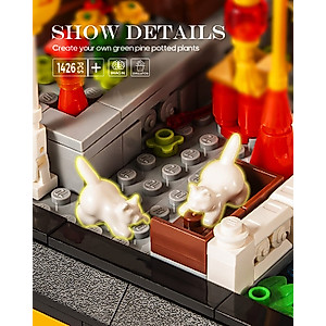 dOvOb Decor Bonsai Tree Mini Building Set, Plant Model Toys as Gift for Adult, Build a Bonsai Idea Display Pieces for The Home or Office (1426 Pieces)