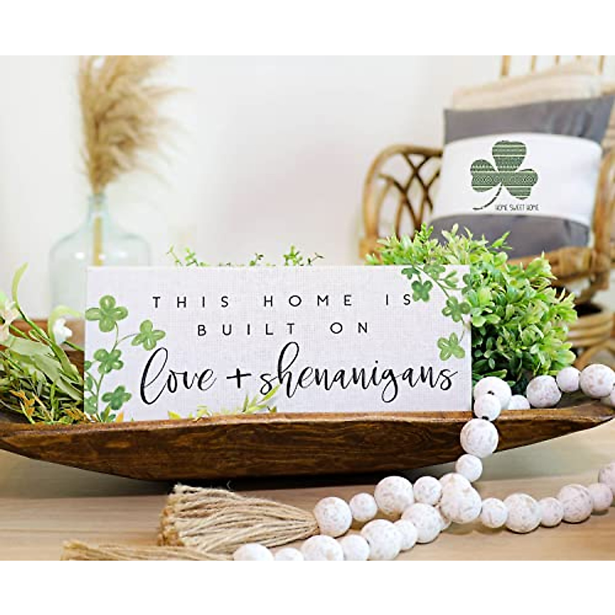 Simply Said, INC Inspire Boards Love & Shinanigans, 12x5.5 in Wood Sign ISB1294