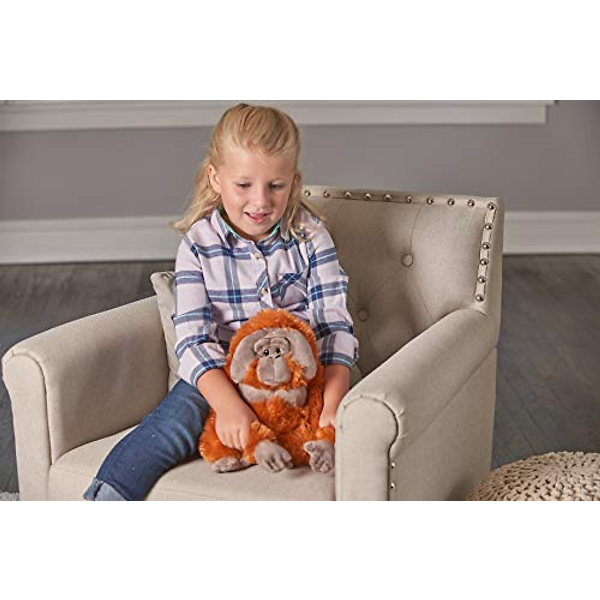 Wild Republic Orangutan Plush, Stuffed Animal, Plush Toy, Gifts for Kids, Cuddlekins 12 Inches