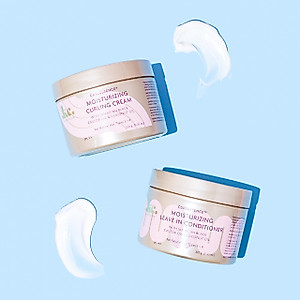 KeraCare CurlEssence Moisturizing Coconut Curling Cream - With Jamaican Black Castor Oil & Coconut Oil - For Curly Hair - SIlicone and Paraben Free - 11.25 oz