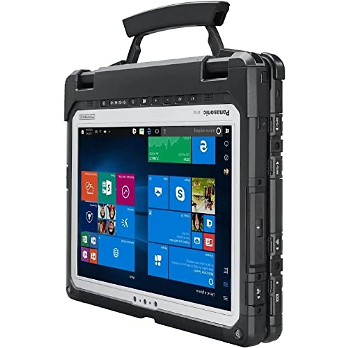 Toughbook Panasonic CF-33, Intel i5-7300U, 12" QHD Touch-Digitizer, 16GB RAM, 512GB SSD, Infrared Webcam, GPS, 4G LTE, 2D Barcode Reader, Fingerprint Reader, Premium Keyboard, Win 10 Pro (Renewed)