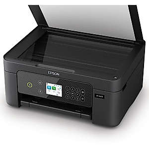 Epson Expression Home XP-4205 Wireless Color Inkjet All-in-One Printer, Black - Print Copy Scan - 2.4" Color Display, 10.0 ppm, 5760 x 1440 dpi, Auto 2-Sided Printing, Voice Activated