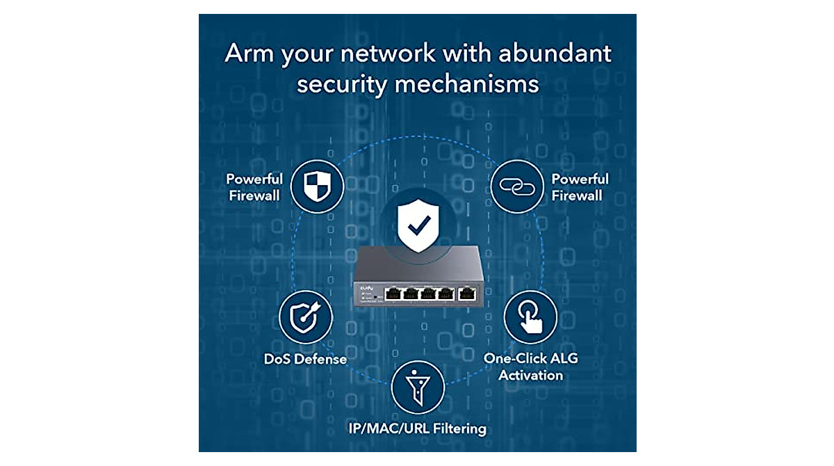 Cudy New Gigabit Multi-WAN VPN Router, Up to 4 Gigabit WAN Ports, SMB Router, Load Balance ...