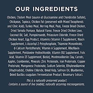 Instinct Raw Boost Toy Breed Grain Free Recipe with Real Chicken Natural Dry Dog Food, 4 lb. Bag