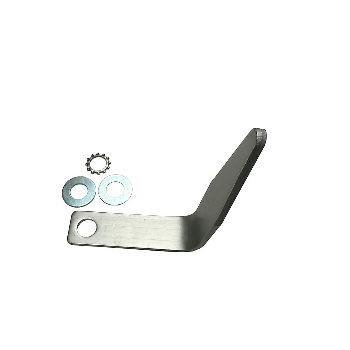 Zeluga ZL165 3/8in. L-Shaped Large Rafter Hook for Nail Guns with 3/8in. NPT Air Fitting with Teeth Washer and Flat Washers