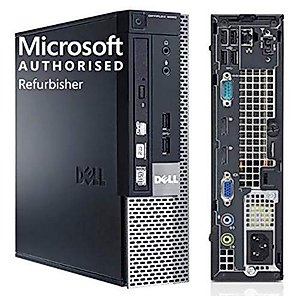 Dell OptiPlex 9020 USFF, Intel Core i3, 8GB DDR3, 240GB SSD, Win10 Pro (Renewed)