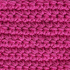 Lily Sugar'N Cream Hot Pink Yarn - 6 Pack of 71g/2.5oz - Cotton - 4 Medium (Worsted) - 120 Yards - Knitting/Crochet