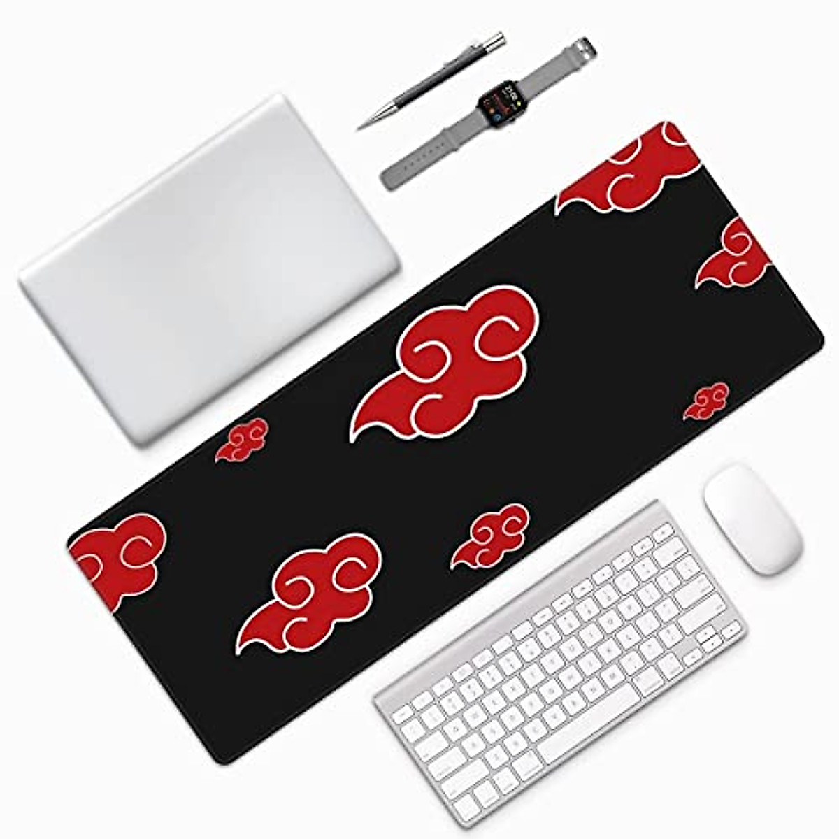 Anime Mouse Pad for Computer - Anime Gaming Large Mouse Pad Non Slip Rubber Mat for Computers, Desktop PC Laptop Office Big Mouse Pad 31.5x11.8x0.12inch