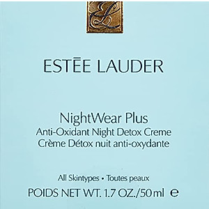 Estee Lauder Women's Nightwear Plus Anti-Oxidant Night Detox Creme, All Skin Types,1.7 Ounce (Pack of 1)