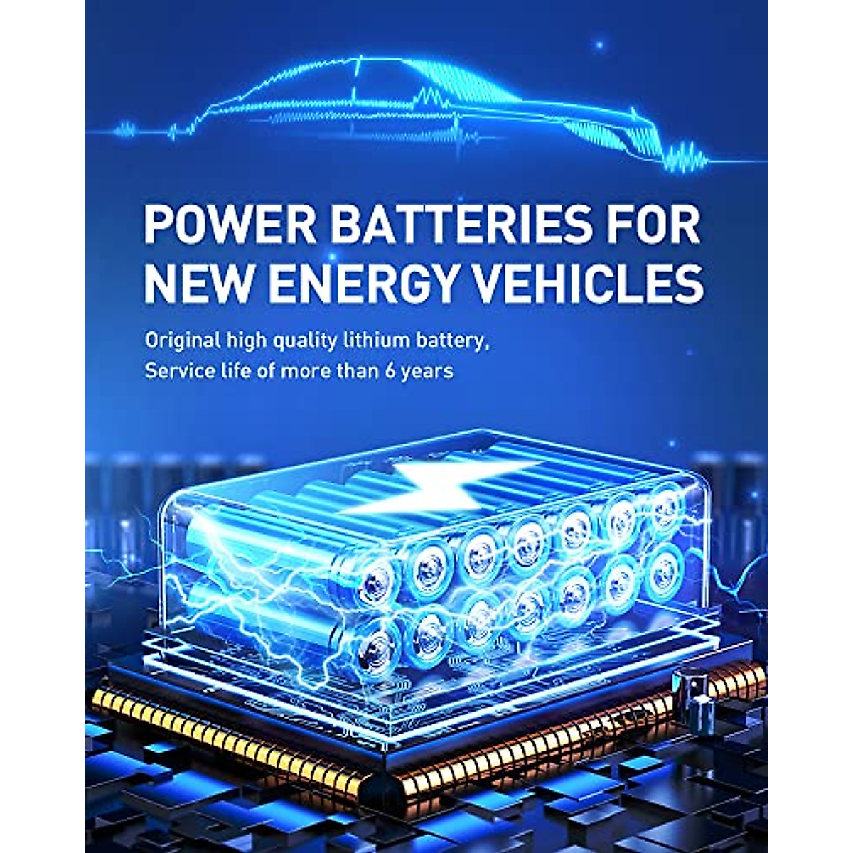 A-ZONE 800W Solar Street Lights Outdoor, 50000LM High Brightness Dusk to Dawn LED Lamp, Street Solar Lights, with Remote Control, IP65 Waterproof for Parking Lot, Yard, Garden, Patio, Stadium