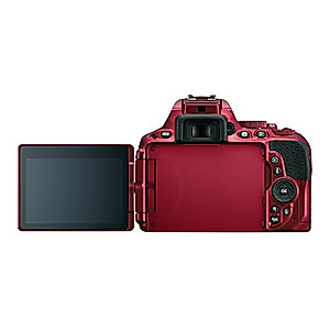 Nikon D5500 DX-format Digital SLR w/ 18-55mm VR II Kit (Red)