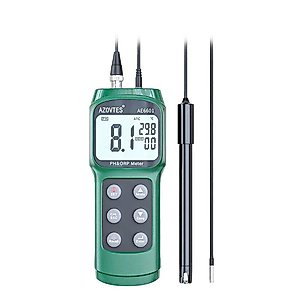 AE6601 Handheld Digital Water pH Meter Temperature Meter PH & ORP Meter Range 0.00~14.00pH