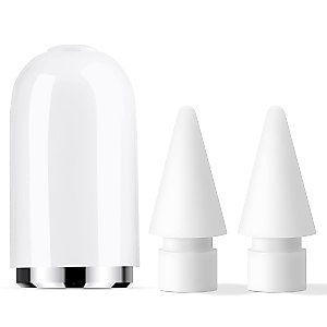 MJKOR Magnetic Replacement Cap and Tips Replacement Compatible with Apple Pencil 1st (3 Pack)