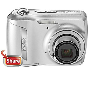 Kodak Easyshare C142 10 MP Digital Camera with 3xOptical Zoom and 2.5-Inch LCD (Silver)