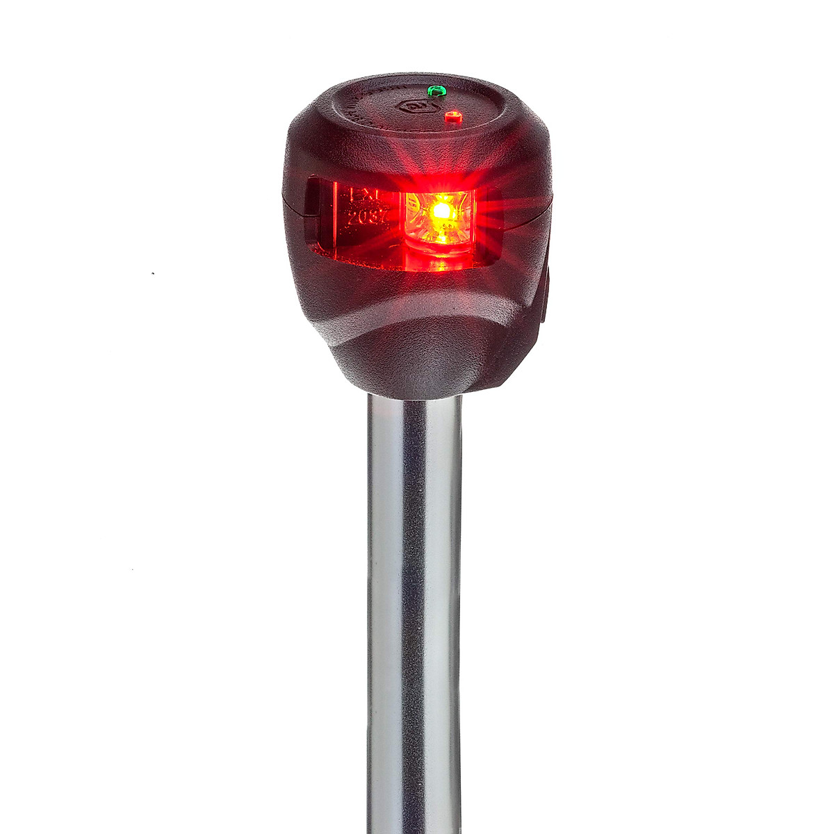 Attwood Bi-Color Lightarmor LED Navigation - Pole Light Red-Green - 10" - Boat Bi-Color Lightarmor LED Navigation - Pole Light NV6LC2-10-7 Red-Green - 10" - Boat