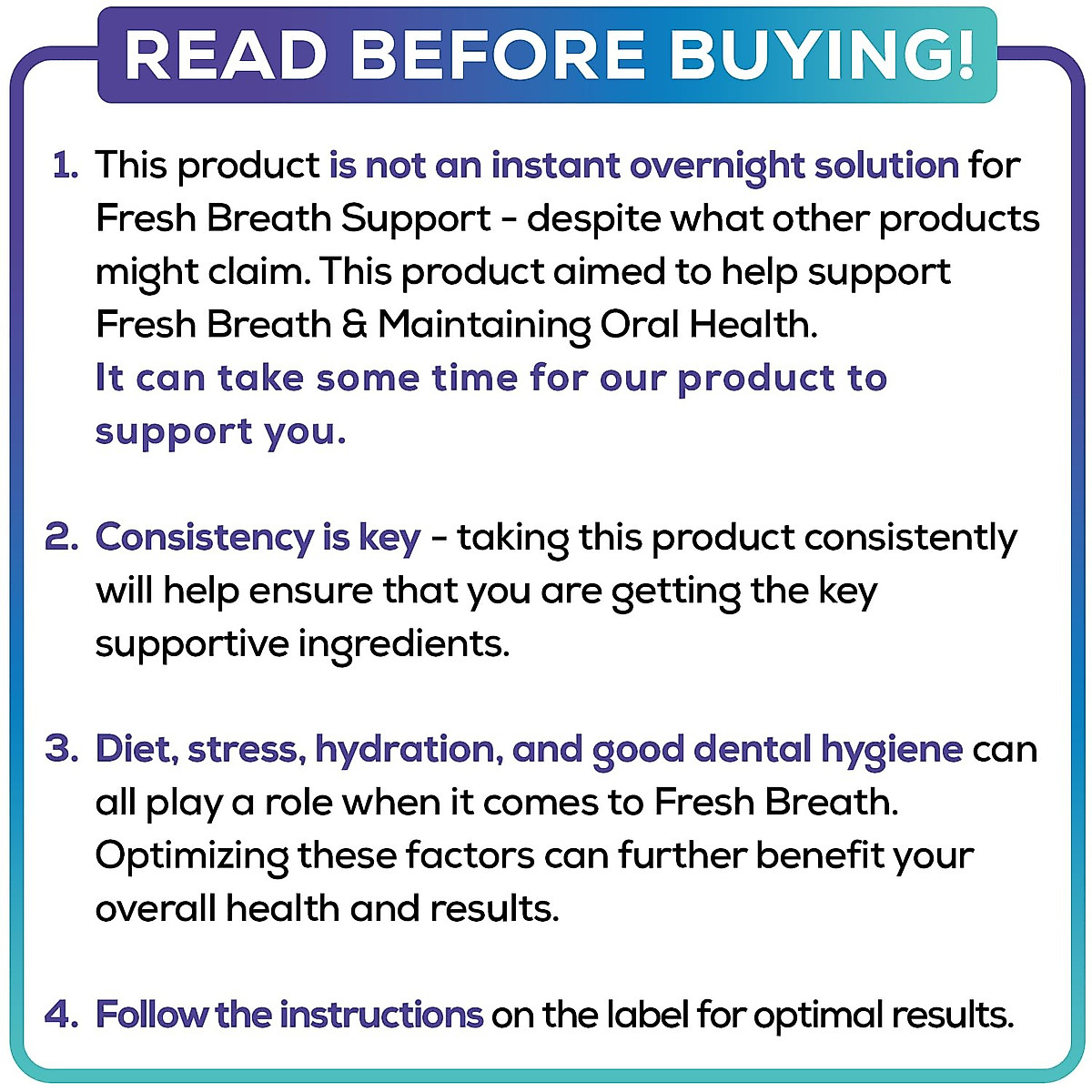 Oral Probiotics & Tongue Scraper for Bad Breath Support - Chewable Dental Probiotic for Teeth & Gums & Fresh Breath - 6 Probiotic Strains - BLIS M18 - Supportive Oral Probiotic - Mint Flavored - 60ct