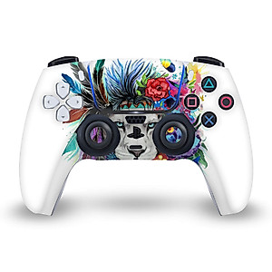 Head Case Designs Officially Licensed Pixie Cold King Of The Lions Art Mix Vinyl Faceplate Sticker Gaming Skin Decal Cover Compatible With Sony PlayStation 5 PS5 DualSense Controller
