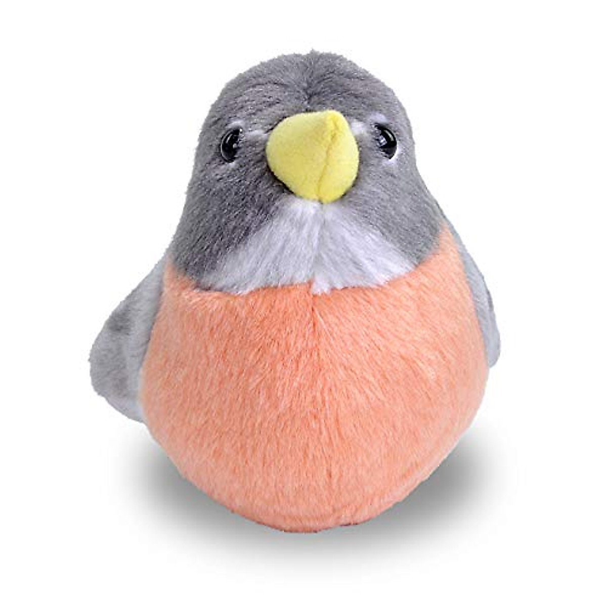 Wild Republic Audubon, American Robin Plush Authentic Sound, Stuffed Animal, Bird Toys for Kids, American Robin