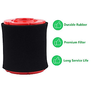 Annolai 937-05066 Air Filter for MTD 737-05066 547cc OHV Cub Cadet XT1 LT42 XT1-LT42 XT1-LT46 Parts 4X90HU 8X90KU 8X90ZU 9X90HU CLT42H Craftsman T1300 T1500 Troy Bilt TB42 TB46 Lawn Mower, Pack of 2