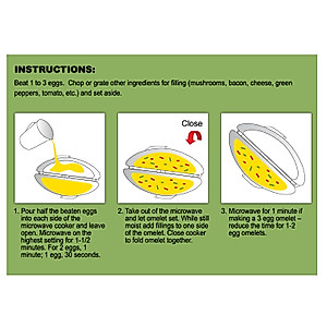 Economy Kitchen Accessory Microwave Egg Poacher