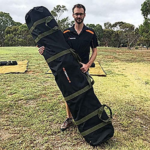 Oztent 30 Second Expedition 5-6 Person Tent (50 Lb) 8.6 ft(W) x 8.6 ft(D) x 6.6 ft(H) + 6.6 ft(Awning)