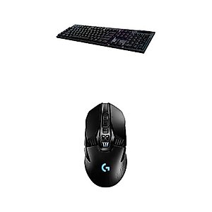 Logitech G915 Mechanical Gaming Keyboard and Logitech G903 Lightspeed Wireless Gaming Mouse Bundle