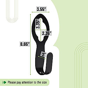 UNCO- Garden Hose Holder, Metal, Fit 50’ of 5/8” Hose, Garden Hose Hanger, Water Hose Holder, Water Hose Holders for Outside, Portable Hose Holder, Hanging Hose Holder, Garden Hose Carrier