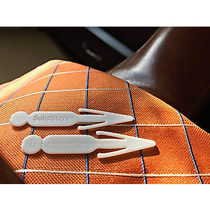 SolidStays 10 pack of Collar Stays That Never Fall Out