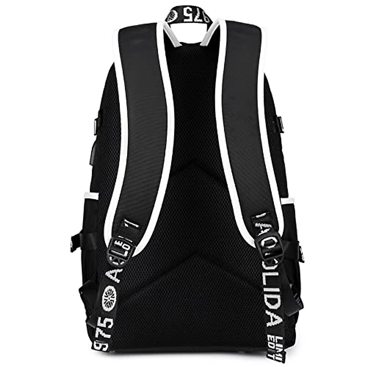 KBIKO-zxl Teen Boys Lionel Messi Backpack Soccer Star Bookbag Classic Travel Knapsack with USB Charging Port for Student