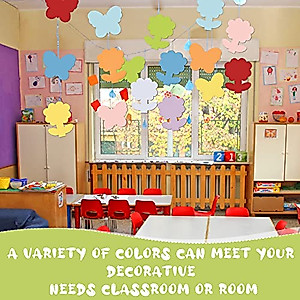 144 Flower and Butterfly Cutouts for DIY Crafts