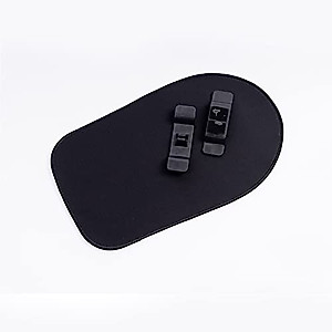 Kitchen Appliance Slider Mats, Furniture Slider with Two Cord Organizers, Sliding Mouse Pad for Kitchen Stand Mixer 5-8 Qt Bowl Lift Stand Mixer, Kitchen Mixers Accessories(5-8 Qt Tilt, Black)