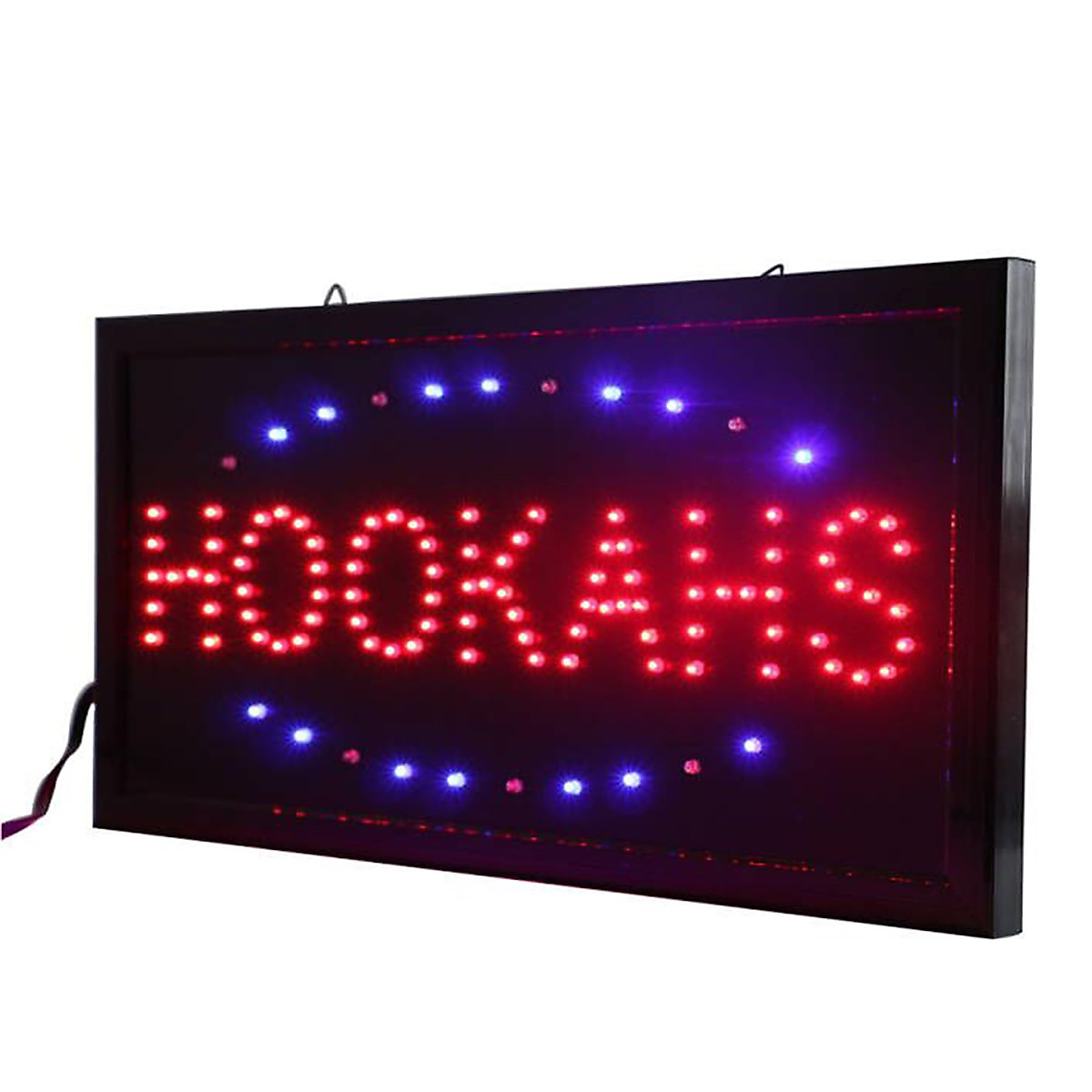 CHENXI Led Neon Hookahs Open Store Signs Vape E-liquid Sign Board Indoor (48 X 25 CM, HOOKAHS)