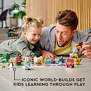 LEGO Classic Around The World 11015 Building Toy Set for Preschool Kids, Boys, and Girls Ages 4+ (950 Pieces)