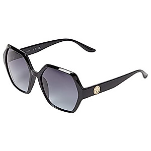 GUESS 58 mm GF6152 Shiny Black/Gradient Smoke One Size