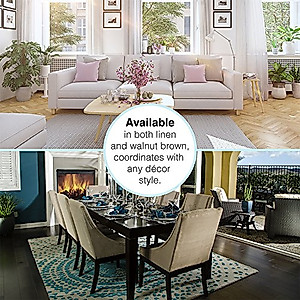 SoftTouch 1 1/2" Round Heavy-Duty Self-Stick Felt Furniture Pads - Protect Surfaces from Scratches & Damage, Beige (24 Pack)