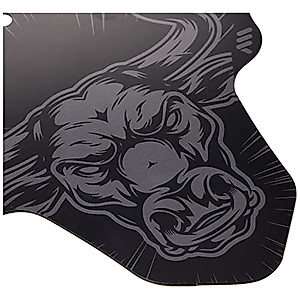 All Mountain Style Front Mudguard –Bike Mud Guard Supports Front Protection Fits Size 26’’, 27.5’’and 29’’ - Helps Protect Your Bike from Mud, Water Spray and More (Bull/Grey)