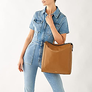 Fossil Women's Parker Leather Convertible Backpack Purse Handbag