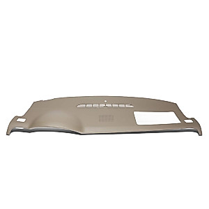 DNA Motoring ZTL-Y-0078-BE ABS Dash Board Cover Cap Compatible with 07-13 Avalanche Silverado/Sierra 1500 2500HD 3500HD WITH Speaker & Amp, Beige