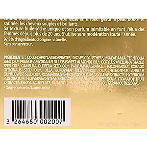 NUXE Huile Prodigieuse Multi,Purpose Dry Oil, 3.3 Fl Oz